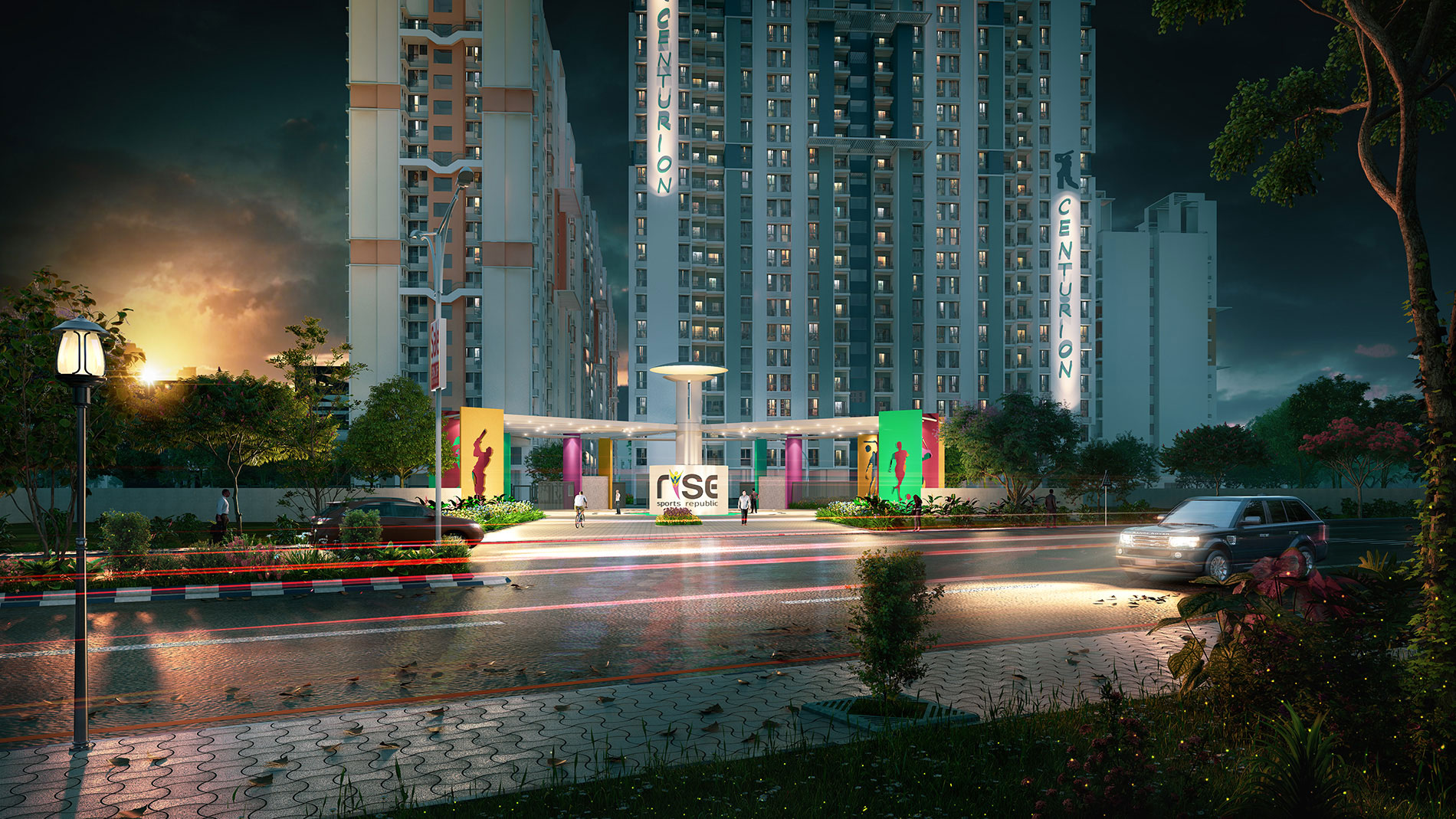 2/3 BHK Premium Apartments in 6 Lane Rajarhat - Merlin RISE, Kolkata